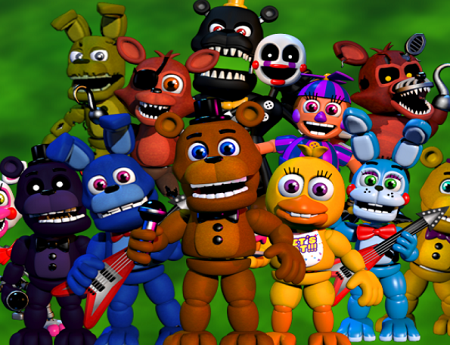 FNAF World Free - Play Five Nights at Freddy's World Online